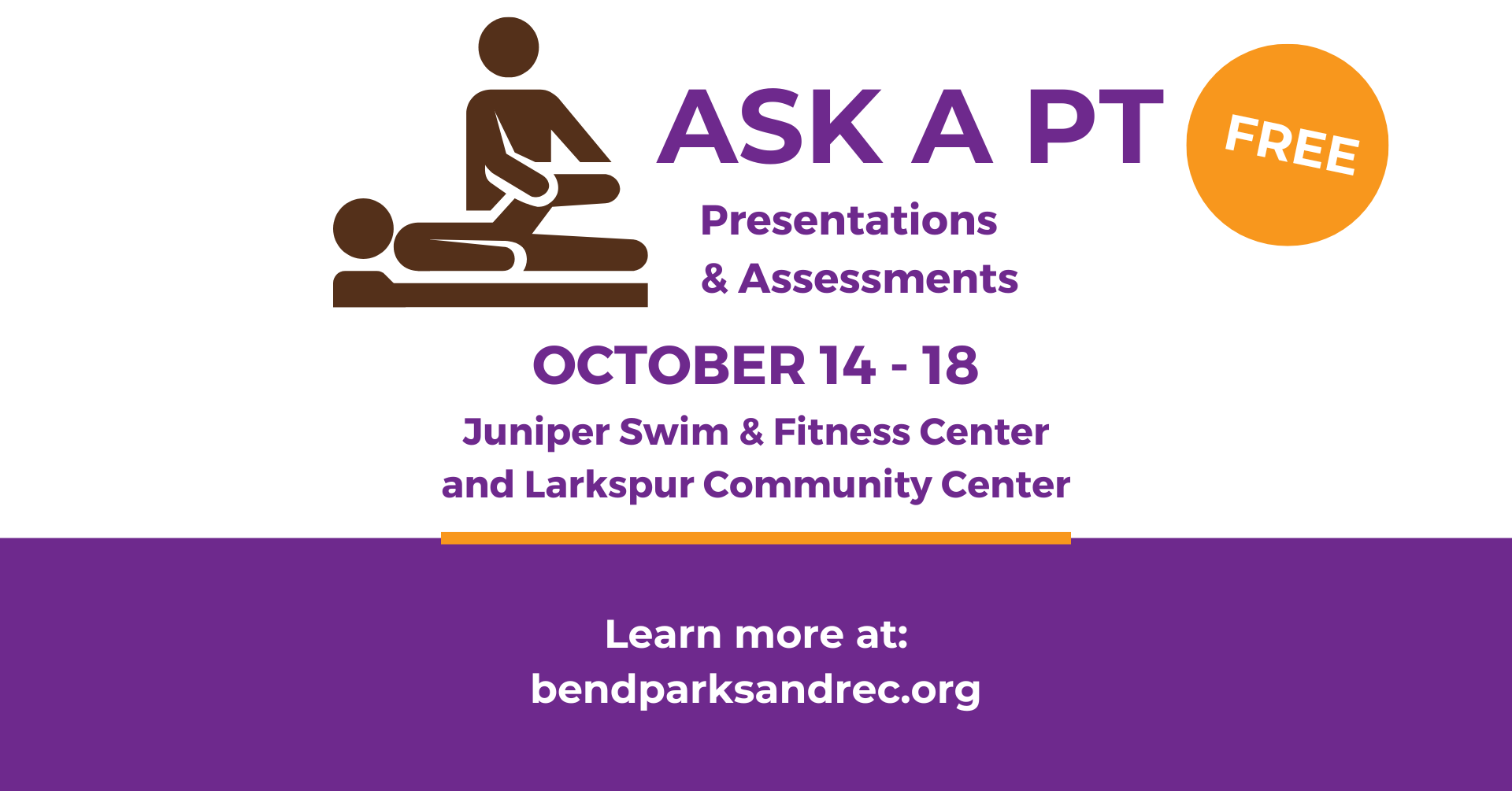 Ask a PT Week - Bend Park and Recreation District